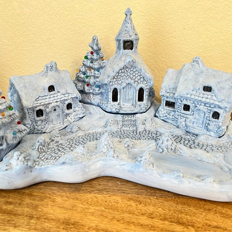 Ceramic Christmas Village - Etsy