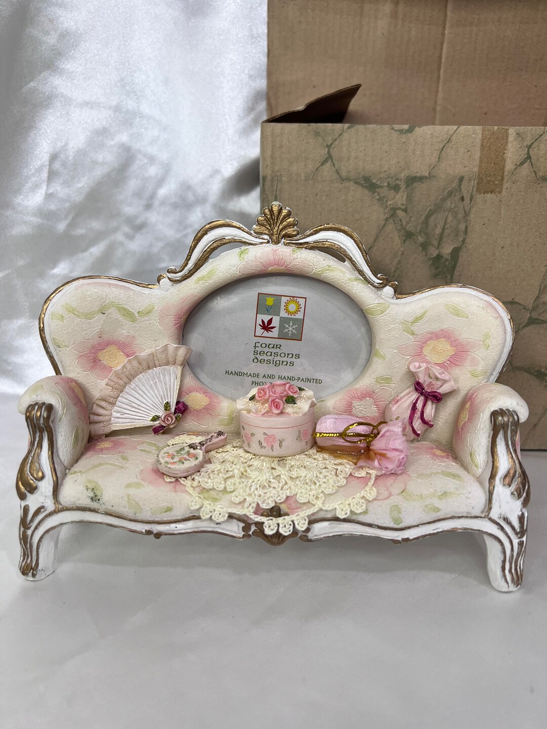 Vintage Victorian Photo Frame by ''four Seasons Designs'' Handmade and ...