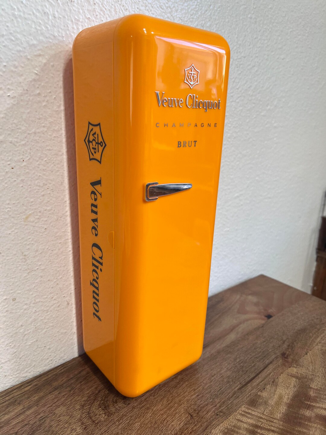 French Veuve Clicquot Fridge Box, Champagne Gift, Veuve Clicquot ...