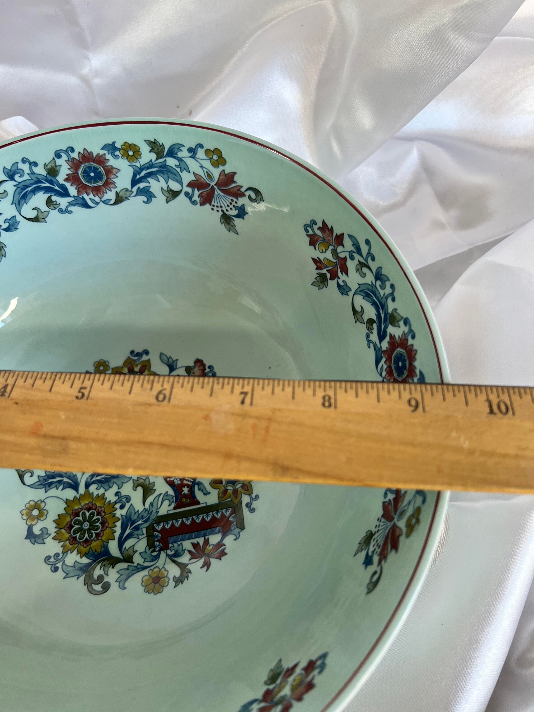 Adams Calyx Ware English Ironstone Large Bowl England - Etsy