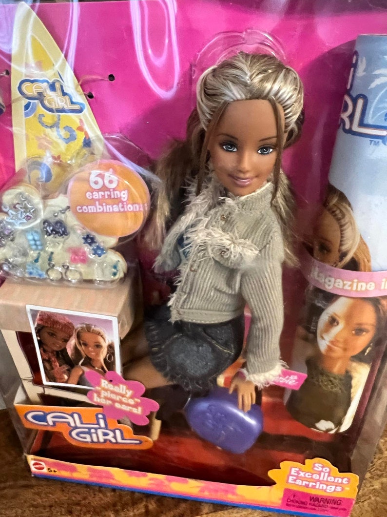 Vintage Mattel Barbie Cali Guy Blaine Ken Doll NRFB y California Girl ...