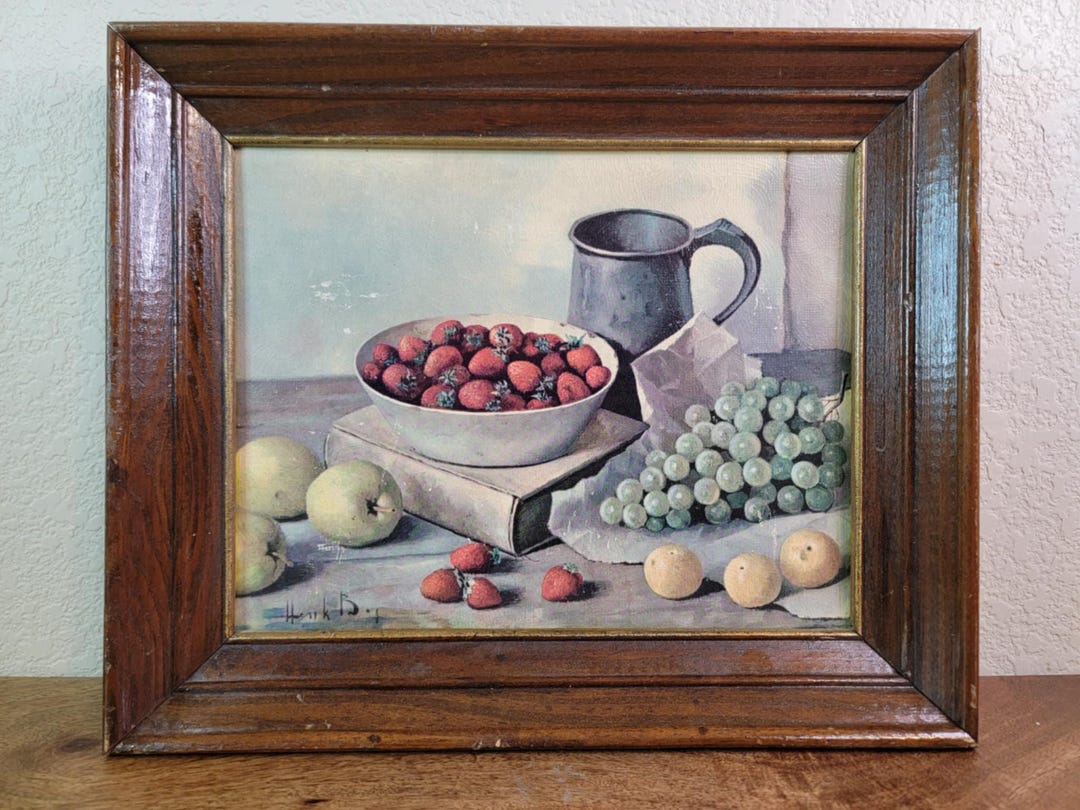 Vintage Henk Bos,, Still Life,, 12''x 10'' Winde Fine Print, Litho in ...