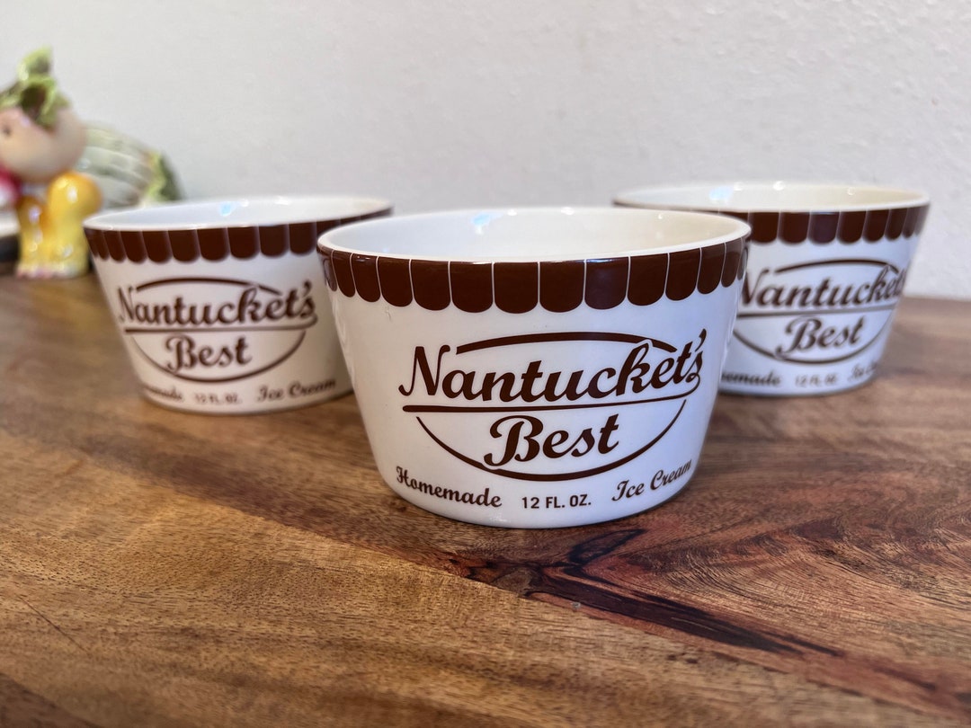 Sur La Table Nantucket Ice Cream Bowls Set of 3 IG 001 - Etsy