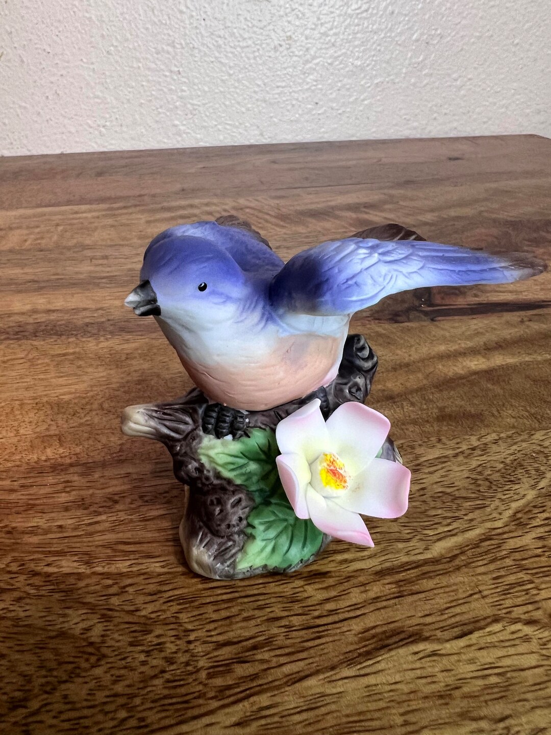 Vintage Eastern Bluebird Ceramic Figurine H 3''KP01 - Etsy