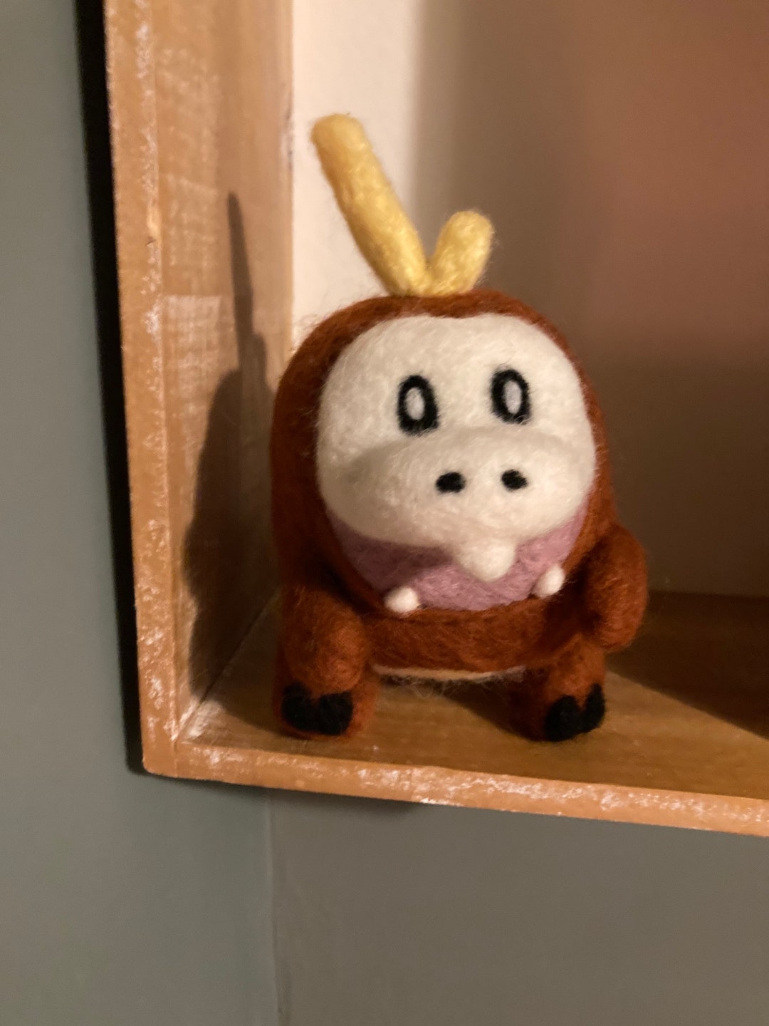 Fuecoco Plush Figurine - Etsy