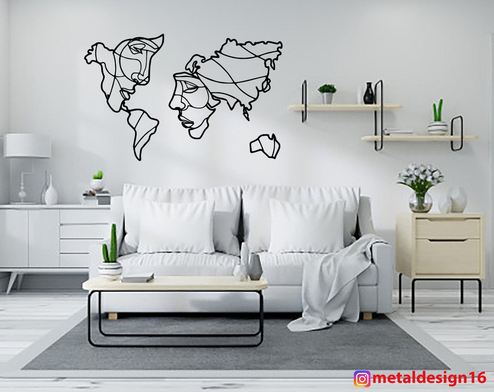 Woman World Map DWG File, Woman World Map for Your Wall Decor - Etsy ...