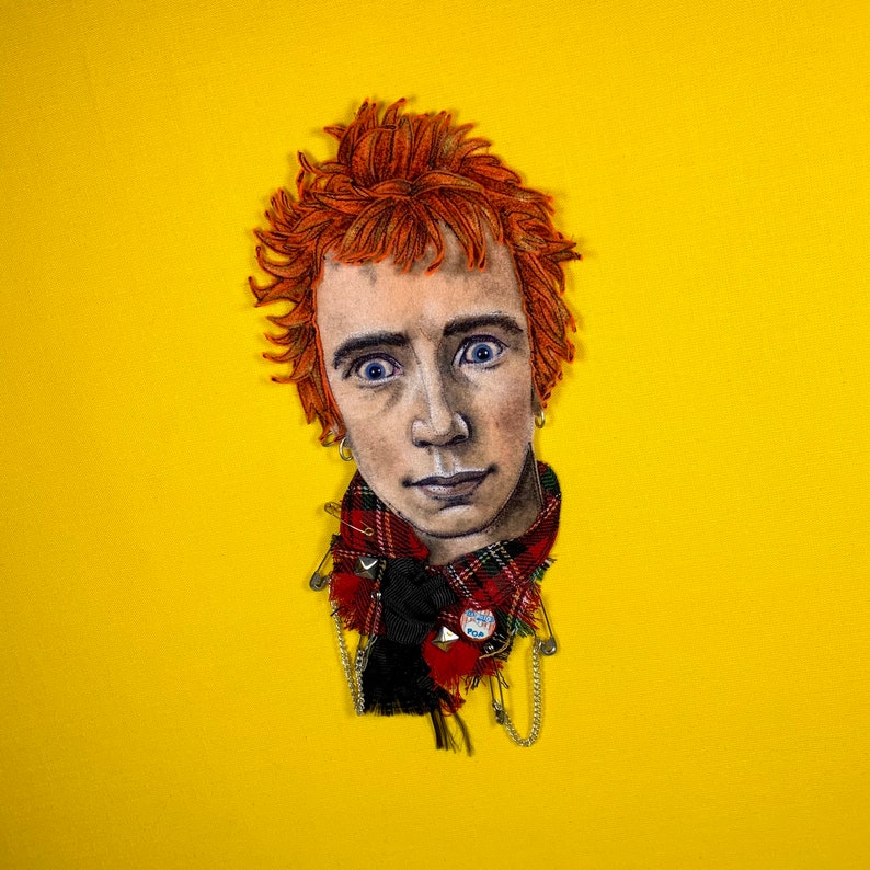 Johnny Rotten Print - Etsy