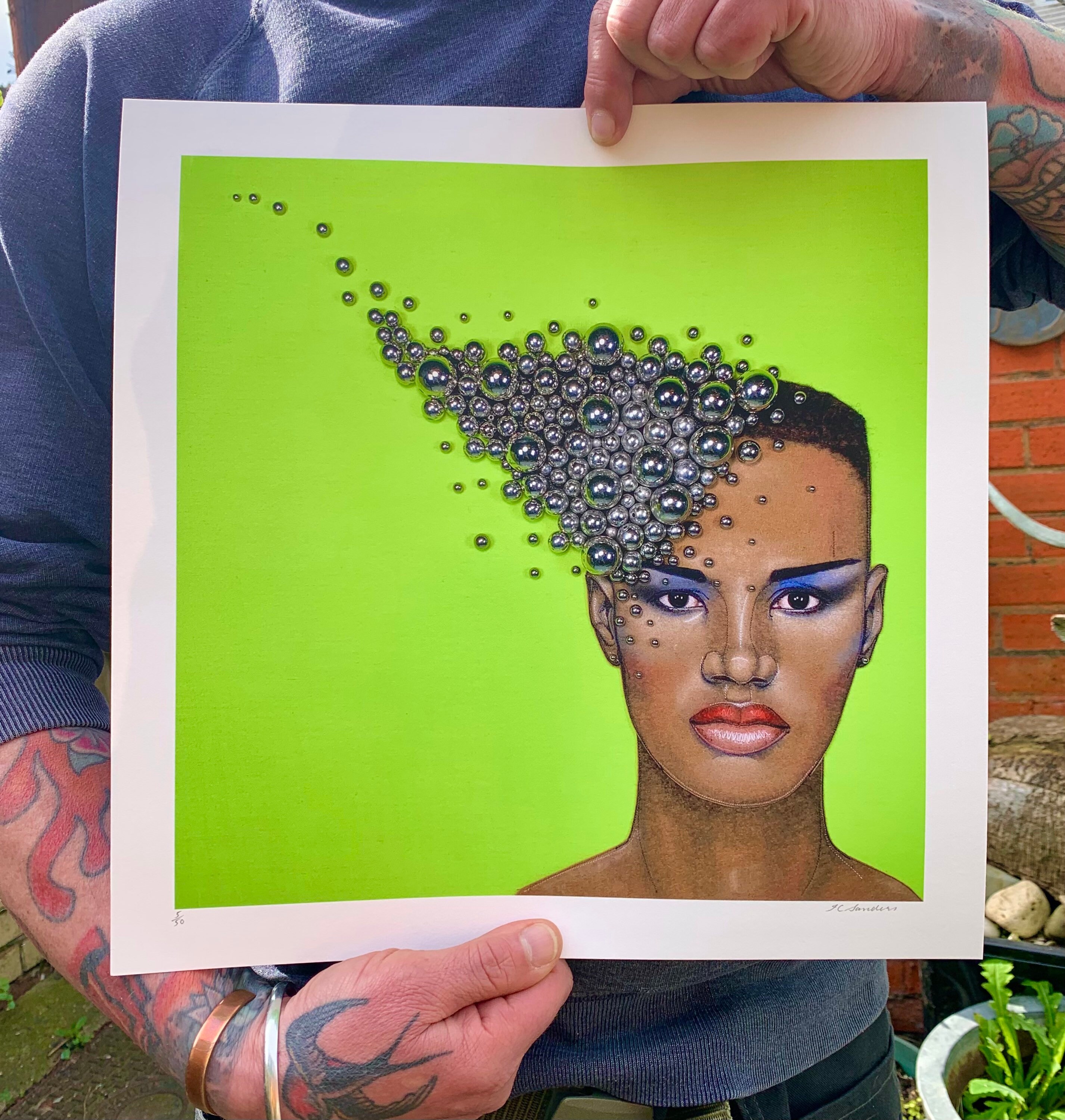 Grace Jones Print - Etsy
