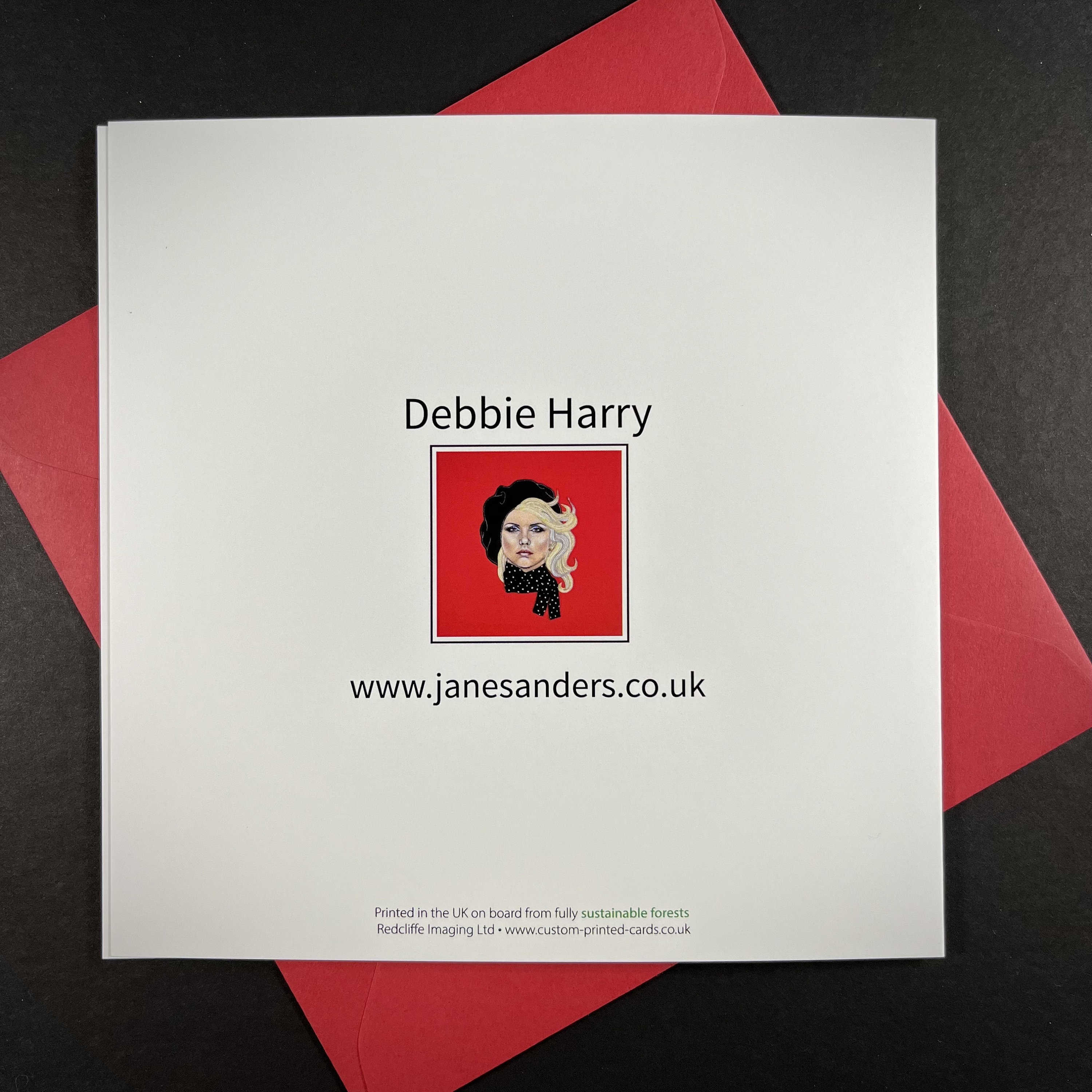 Debbie Harry Greetings Card - Etsy