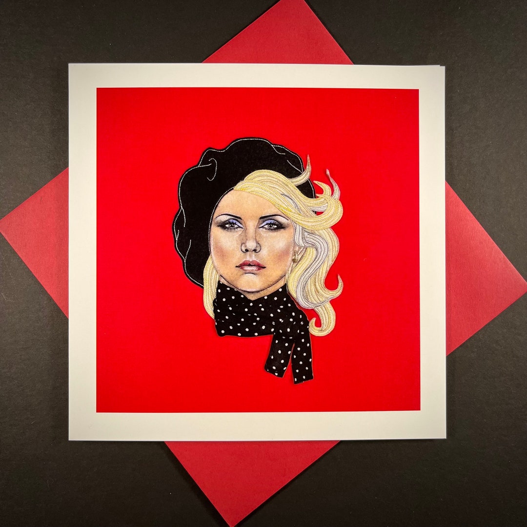 Debbie Harry Greetings Card - Etsy