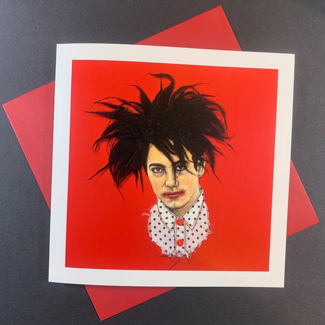 Robert Smith Greetings Card - Etsy
