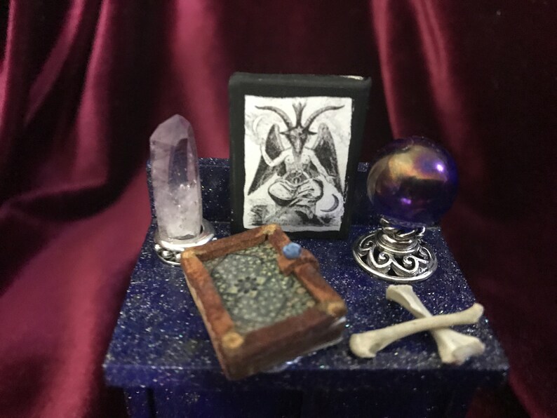 Miniature Witches Cabinet - Etsy