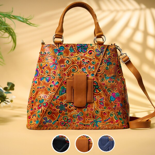 Hand Painted Purse - Etsy