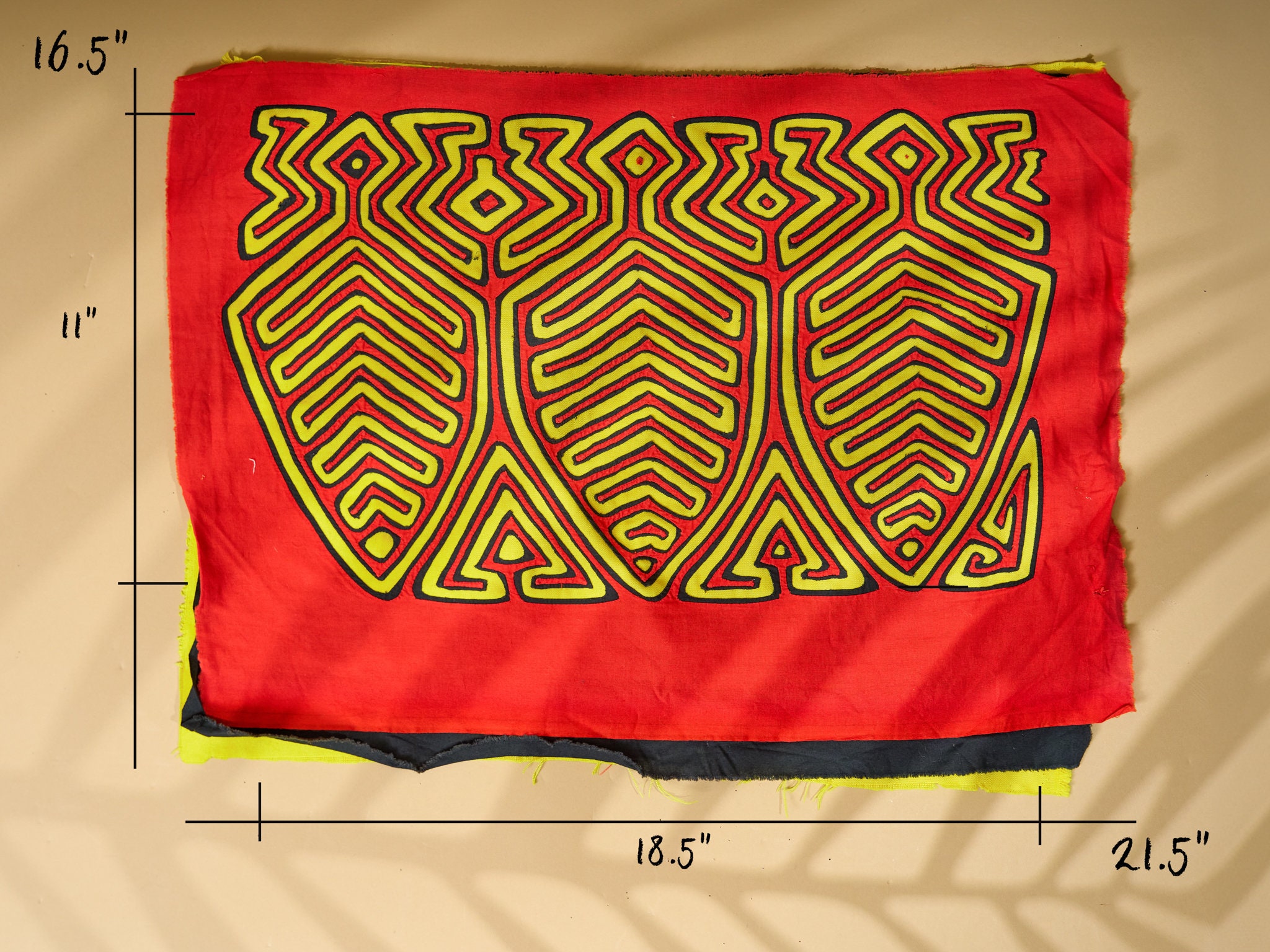 Handmade Kuna Mola Art Authentic and Unique Home Decor Piece - Etsy