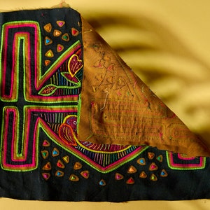Handmade Kuna Mola Art Authentic and Unique Home Decor Piece29 - Etsy