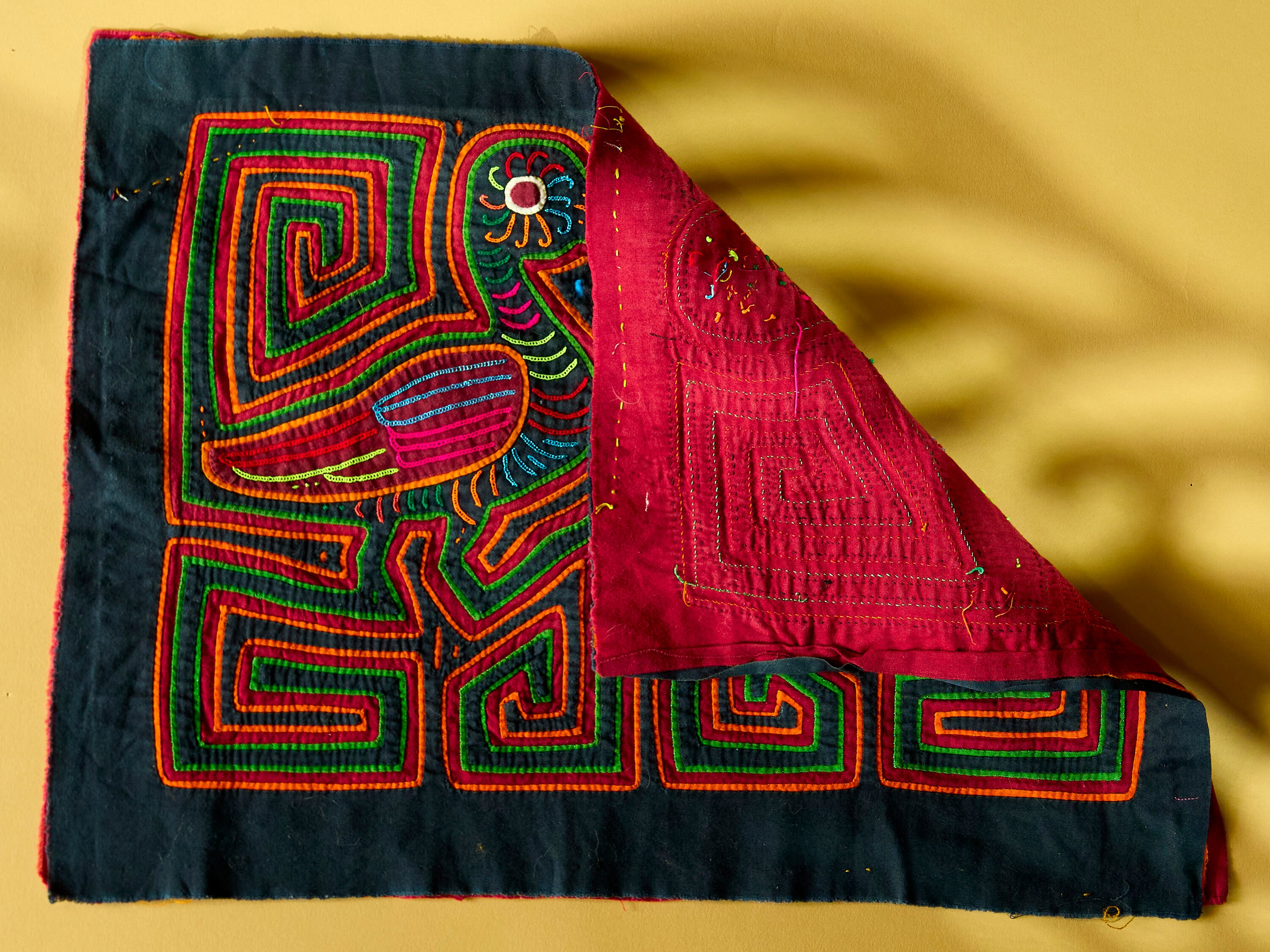 Handmade Kuna Mola Art Authentic and Unique Home Decor Piece41 - Etsy