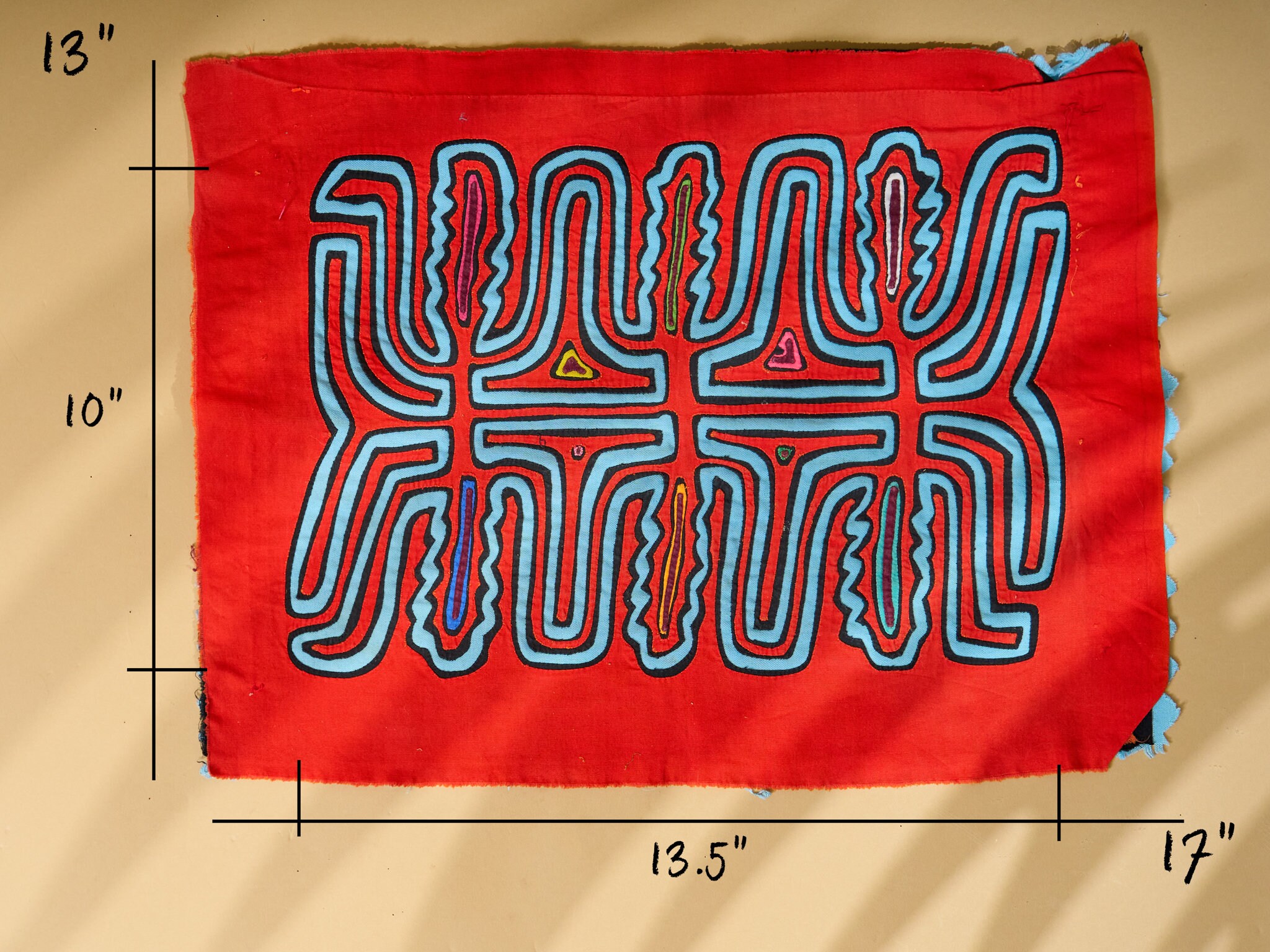 Handmade Kuna Mola Art - Authentic and Unique Home Decor Piece - Etsy