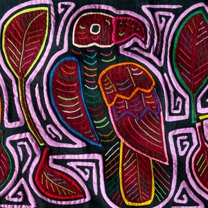 Handmade Kuna Mola Art Authentic and Unique Home Decor Piece26 - Etsy