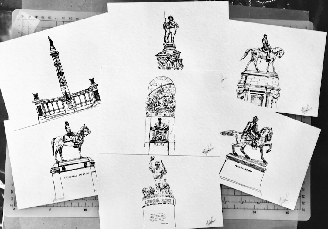 Rva's Monument Avenue( Richmond, VA) Historic Monuments and ...