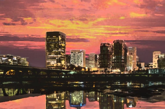 Richmond Virginia Skyline
