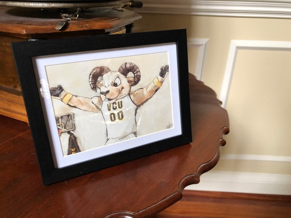 Framed Print of VCU Ram College Dorm Decor Graduation Gift - Etsy