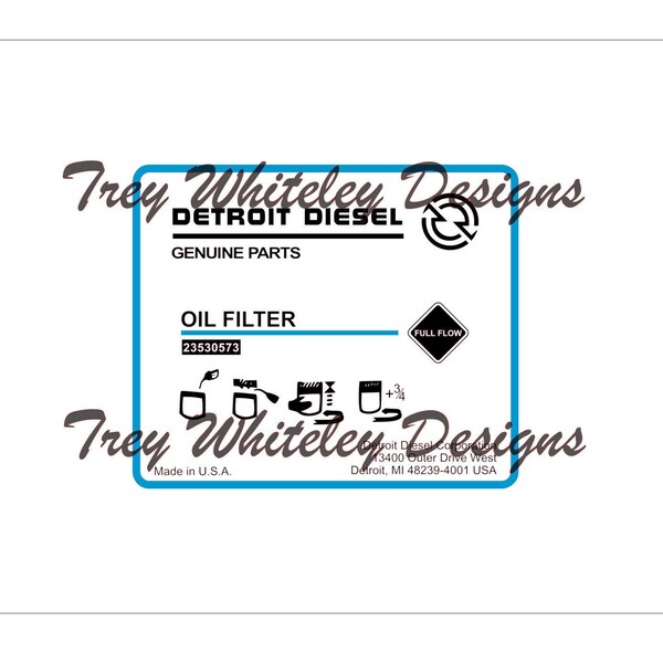 Detroit Diesel Svg - Etsy