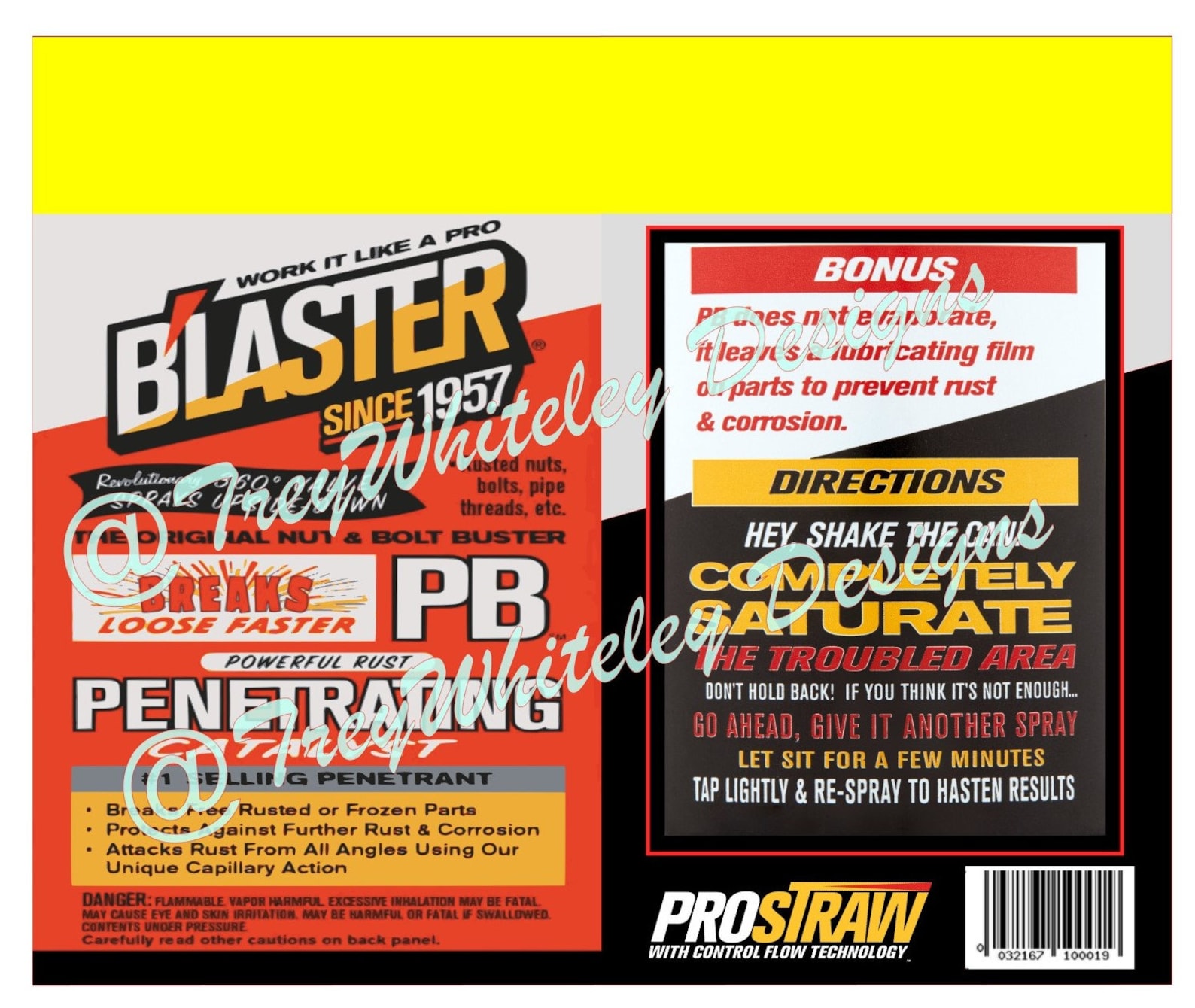 PB Blaster Label SVG - Etsy