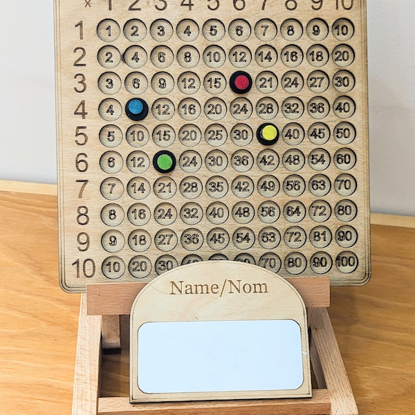 Multiplication Table - Etsy