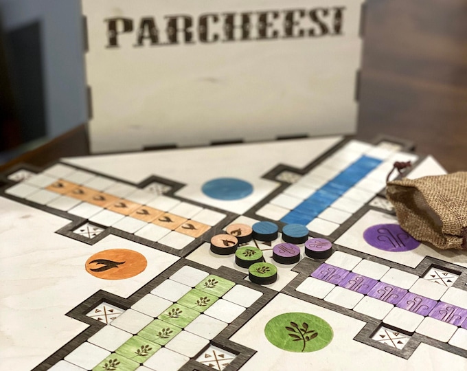 Parcheesi - Ludo - Gifts - 4 Elements Game - Boardgame - Pachisi - Ludo ...