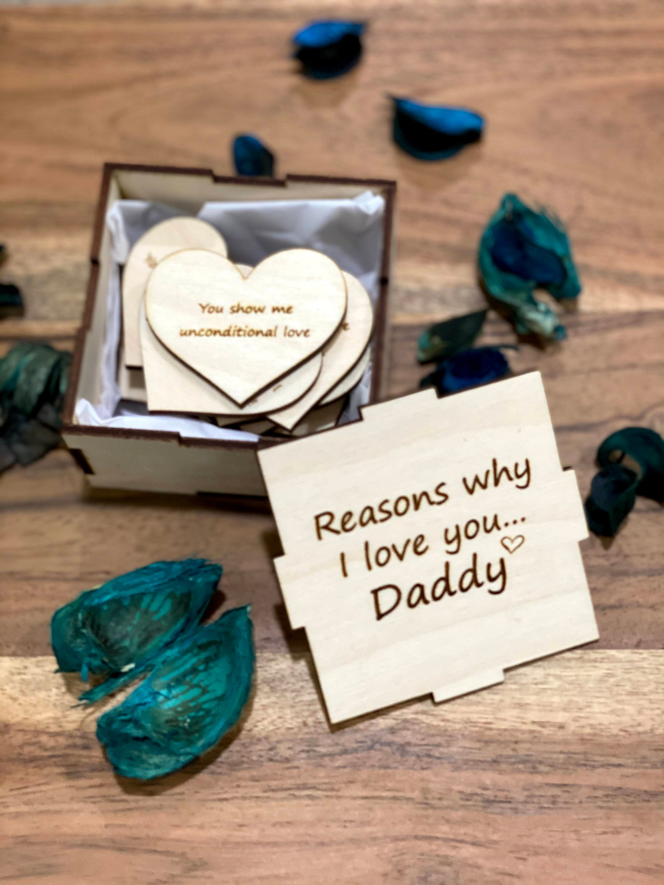 10 Reasons Why I Love You Father's Day Gift For Dad | Etsy