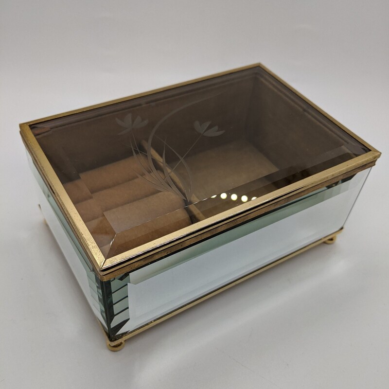 Glass Box With Lid - Etsy