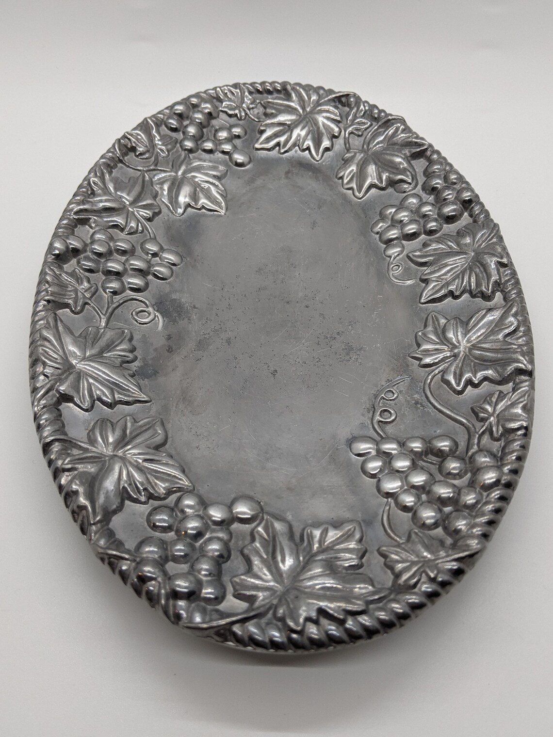 Lenox Grape Weave Metal Serveware Small Tray Candy Dish Snack Tray - Etsy