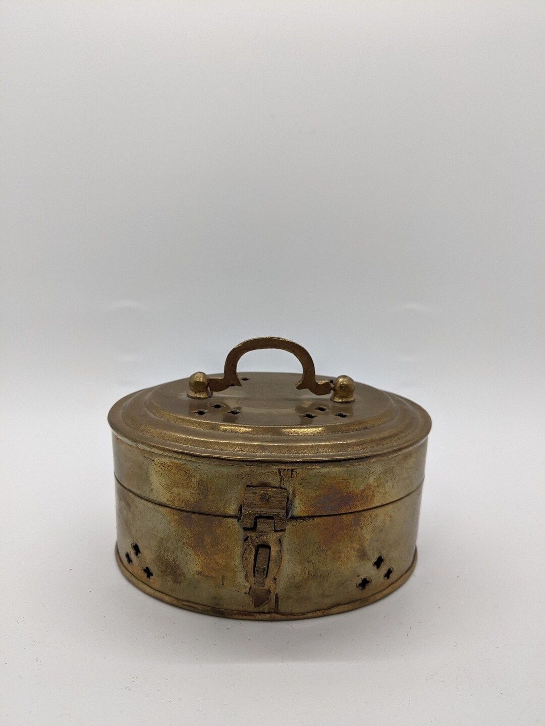 Vintage Brass Cricket Box Medium Size - Etsy