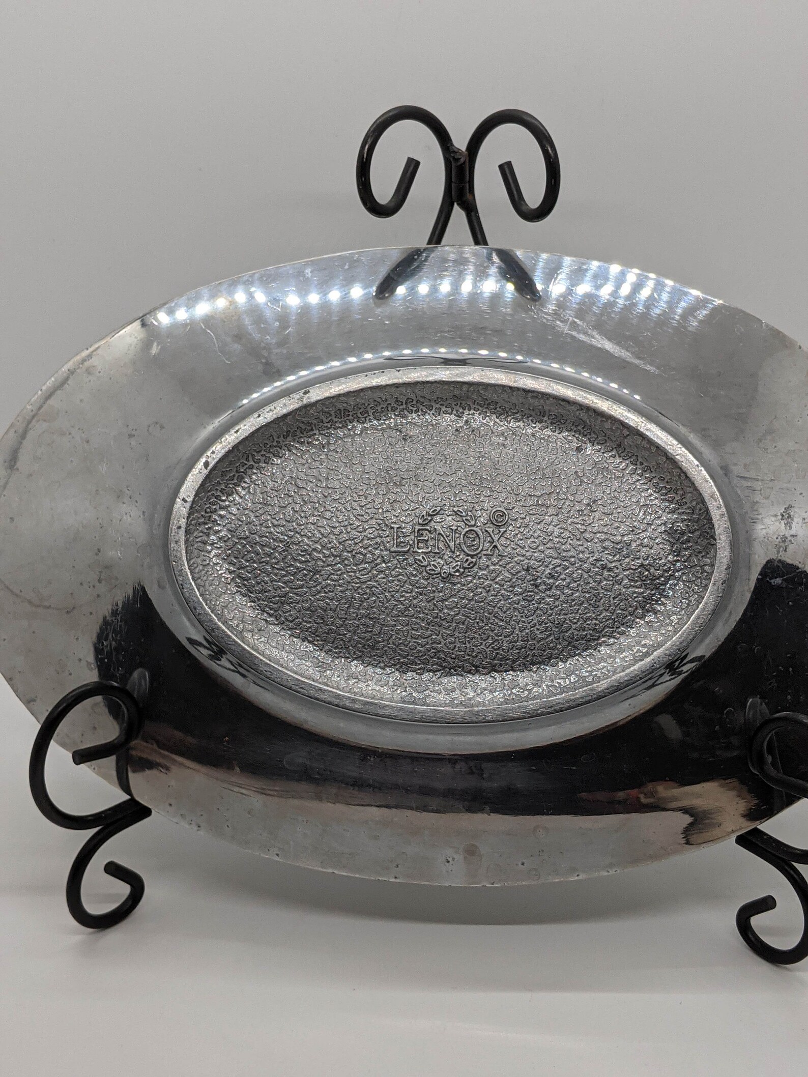 Lenox Grape Weave Metal Serveware Small Tray Candy Dish Snack Tray - Etsy