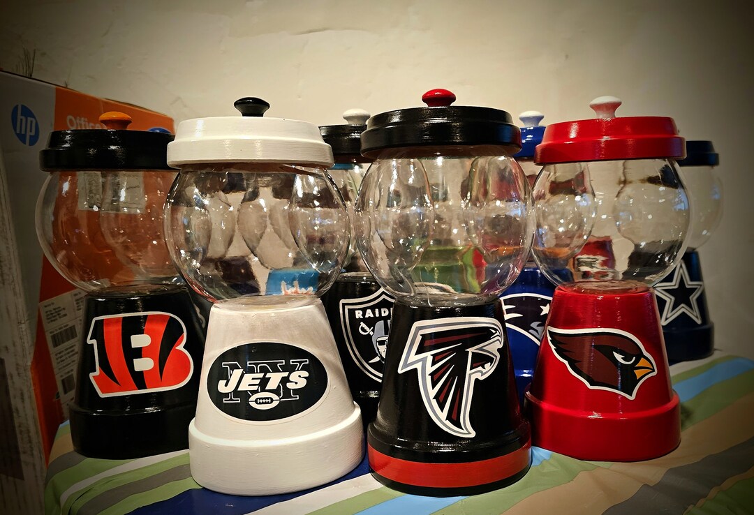 NFL Terracotta Candy Dishes - Etsy