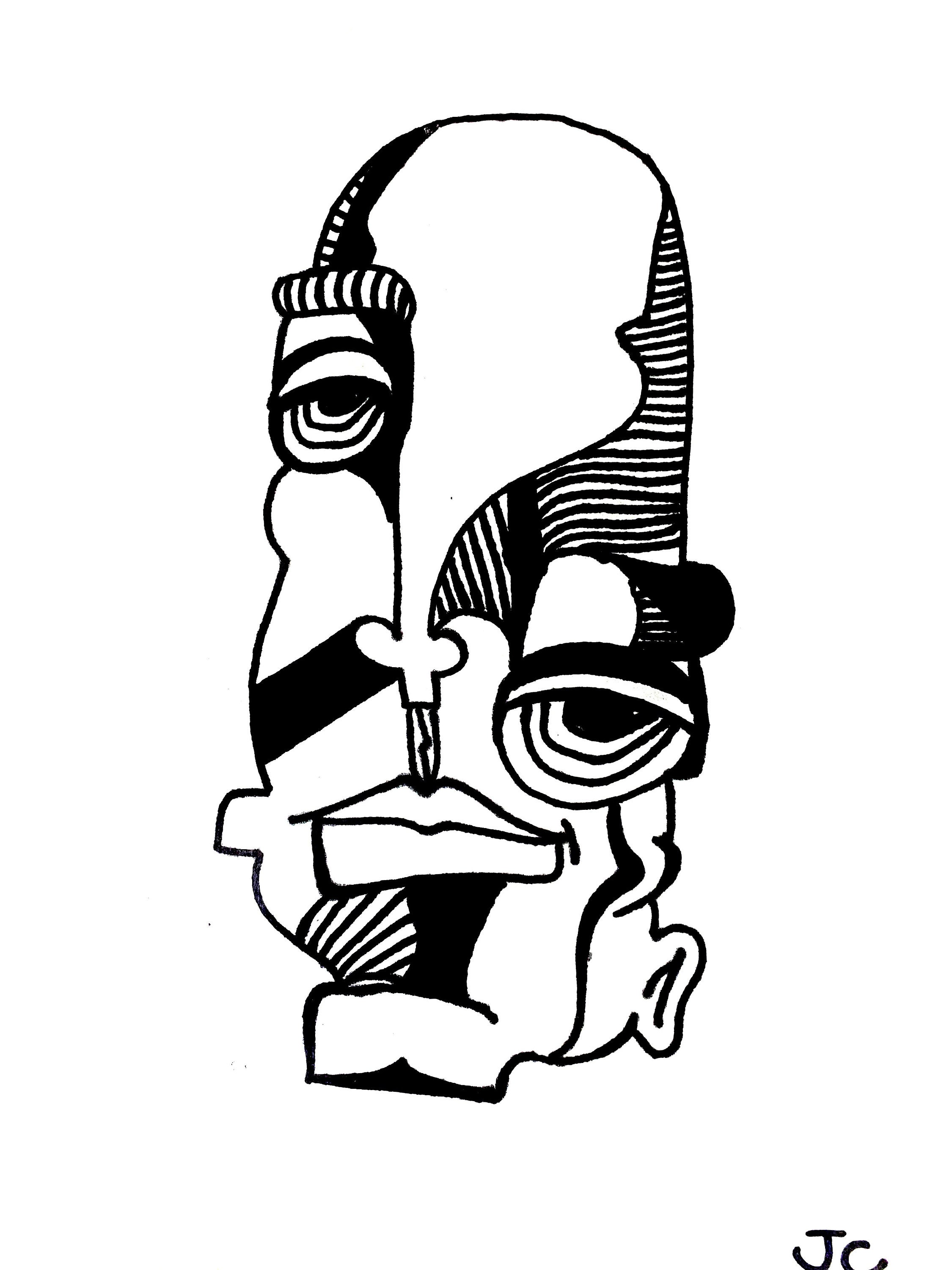 Minimal Art Line Drawing - Etsy