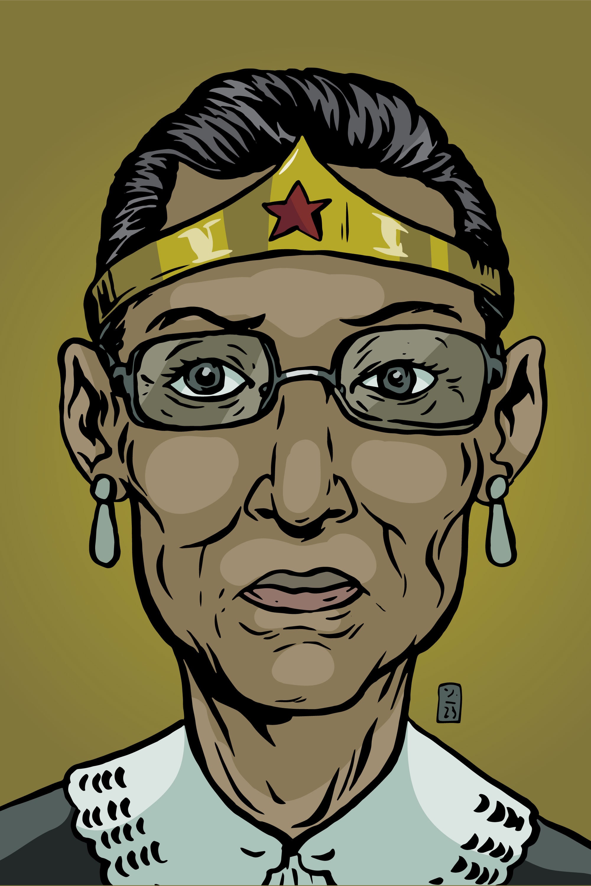 RBG Supreme Court Justice League - Etsy