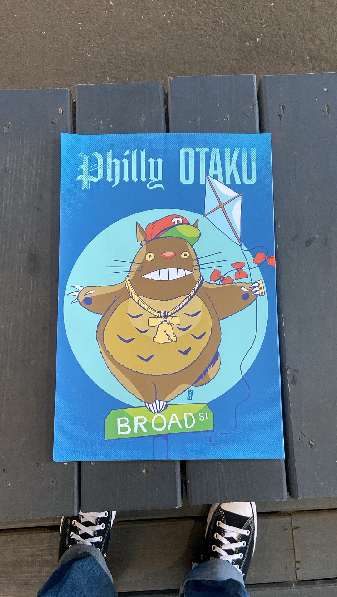 Broad Street Totoro - Etsy