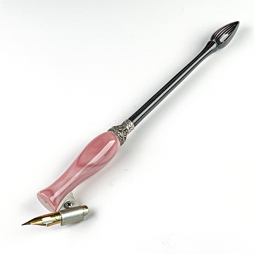 Oblique Pen Holder With Universal Flange - Etsy