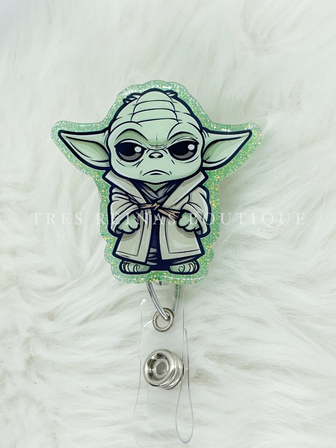 Green Alien Badge Reel - Etsy