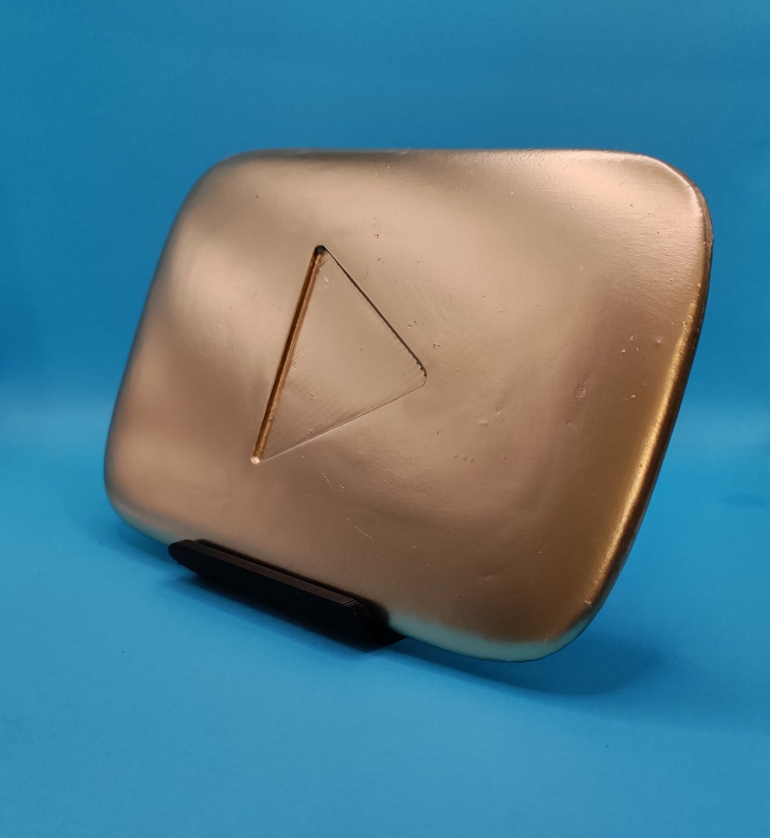 Personalized Youtube Play Button - Etsy