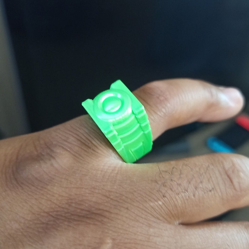 Lantern Corps Ring Inspired by Green Lantern - Etsy