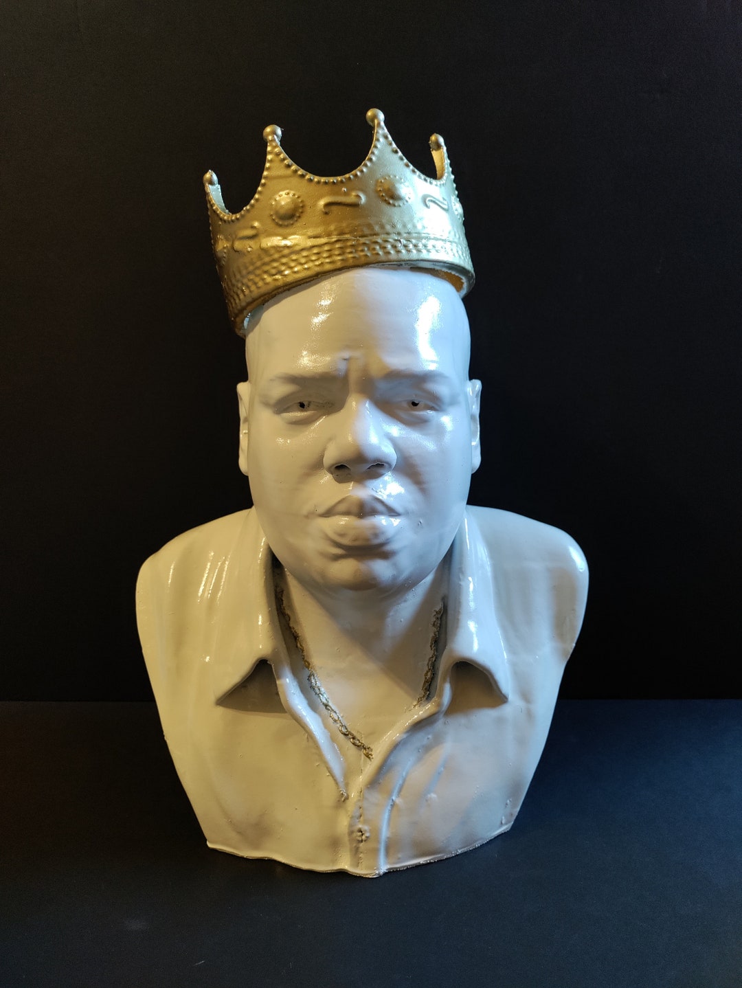 Notorious BIG Bust Statue | Biggie Smalls Sculpture - Etsy UK
