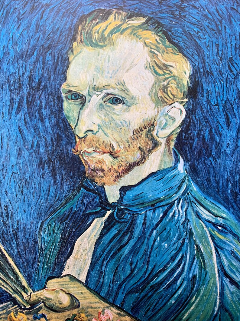 1960 Vincent Van Gogh Lithograph Large Size 355x43cm - Etsy