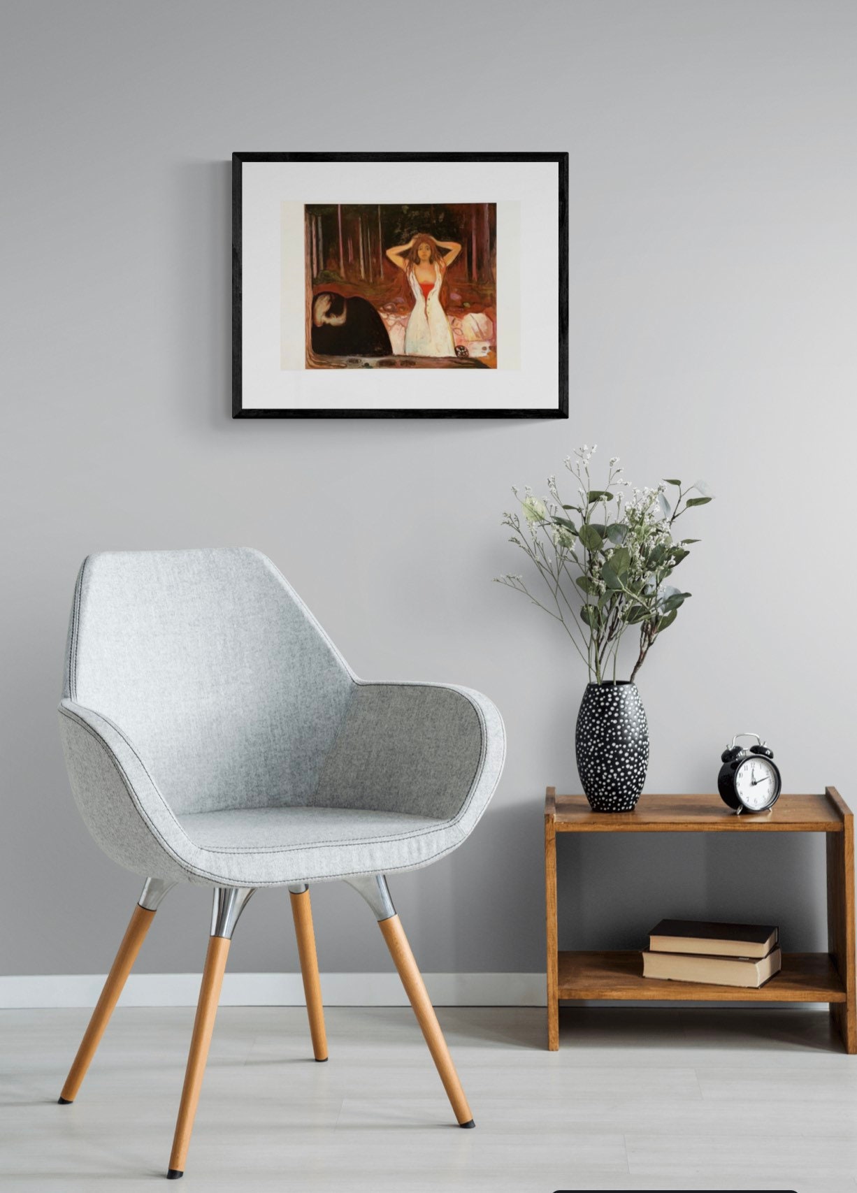 1992 Edvard Munch Lithograph Print ashes Size:43x30cm - Etsy