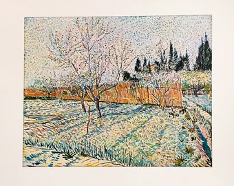 1960 Vincent Van Gogh Lithograph Large Size 355x43cm | Etsy