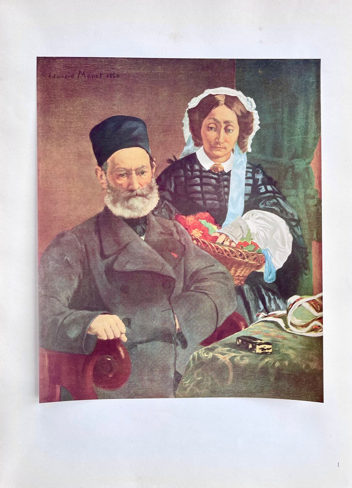 1949 Edouard Manet LITHOGRAPH SIGNED Vintage Rare - Etsy UK