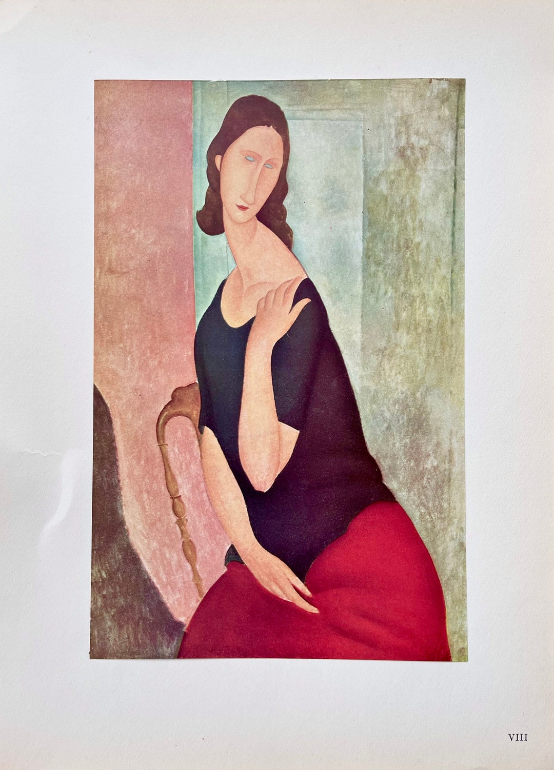 1953 Amedeo Modigliani Rare Lithograph SIGNED - Etsy UK