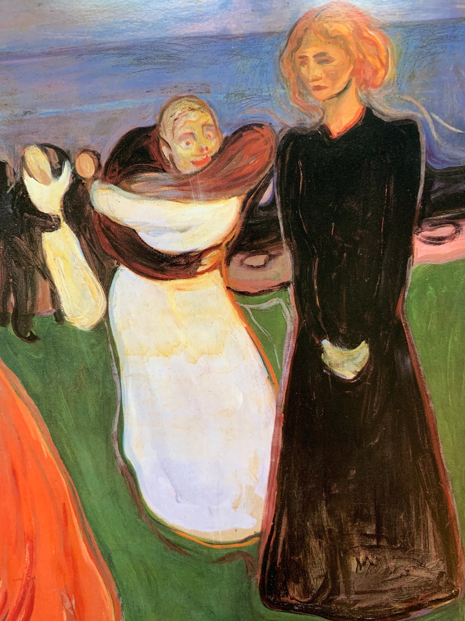 1992 Edvard Munch Lithograph Print the Dance of Life - Etsy