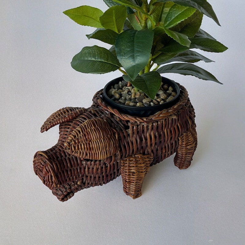 Pig Planter - Etsy